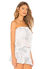 Tiare Hawaii Float Tube Top in Grey White | REVOLVE