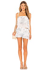 Tiare Hawaii Float Tube Top in Grey White | REVOLVE