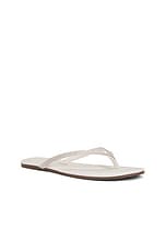 TKEES Infinity Lily Flip Flop in Cream | REVOLVE