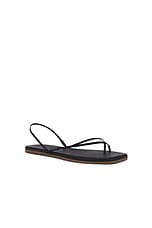 TKEES Square Toe Millie Sandal in Sable | REVOLVE
