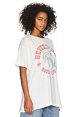 The Laundry Room Beverly Hills Rodeo Club Oversized Tee in White | REVOLVE