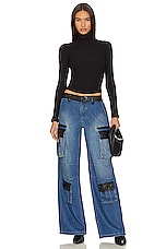 The Line by K Mads Long Sleeve Top in Black | REVOLVE