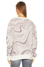 TWENTY Montreal Spectrum Swirl Mohair Cardigan in Off White | REVOLVE
