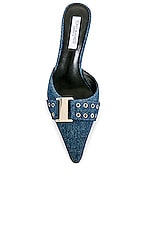 Tony Bianco Samma Mule in Vintage Denim | REVOLVE