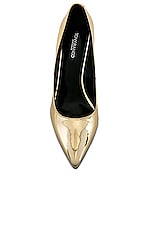 Tony Bianco Anja Heel in Gold Shine | REVOLVE