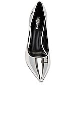 Tony Bianco Anja Heel in Silver Shine | REVOLVE