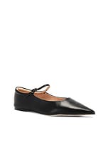 Tony Bianco Jaffa Flat in Black Nappa | REVOLVE