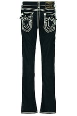True Religion Rope Stitch Western Ricky Flap Jeans in Rinse | REVOLVE