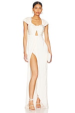 Tularosa Renada Gown in Ecru White | REVOLVE