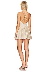 Tularosa Saylor Mini Dress in Cappuccino Brown | REVOLVE