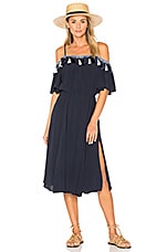 Tularosa Fiesta Dress in Navy | REVOLVE