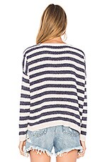 Tularosa x REVOLVE Montauk Pullover in Navy & White | REVOLVE