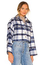 Tularosa Josie Coat in Blue Multi | REVOLVE