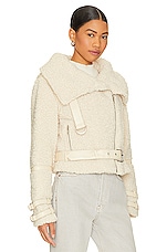 Tularosa Bailey Moto Jacket in Tan Sand | REVOLVE