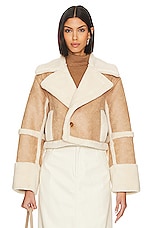 Tularosa Cindi Jacket in Hazelnut Brown | REVOLVE