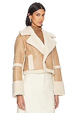 Tularosa Cindi Jacket in Hazelnut Brown | REVOLVE