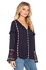 Tularosa Katarina Top in Navy | REVOLVE