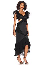 AMUR Gen Cut Out Dress in Black | REVOLVE