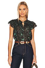 Ulla Johnson Signe Top in Rainforest | REVOLVE