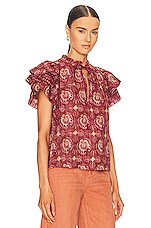Ulla Johnson Lilli Top in Amaranthus | REVOLVE