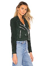 Understated Leather X REVOLVE Mercy Cropped Jacket in June Bug | REVOLVE