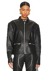 Understated Leather The Winner Jacket in Black | REVOLVE