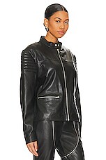 Understated Leather The Winner Jacket in Black | REVOLVE