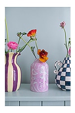 Vaisselle Genie In A Bottle Vase in Violet & White | REVOLVE