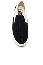 Vans Native Embroidery Classic Slip-On in Black & Marshmallow | REVOLVE