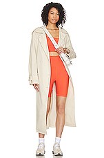 Varley Rib Ryan Sports Bra in Orange Rust | REVOLVE