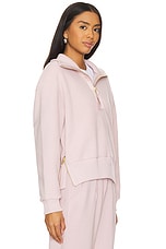 Varley Roselle Half Zip Sweatshirt in Burnished Lilac | REVOLVE