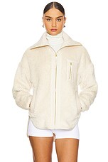 Varley Myla Zip Through Jacket in Sandshell | REVOLVE