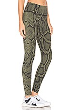 Varley Bedford Legging in Olive Snake | REVOLVE