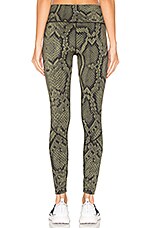 Varley Bedford Legging in Olive Snake | REVOLVE