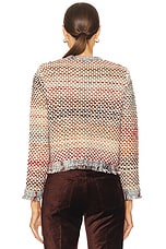 Veronica Beard Sariyah Knit Jacket in Red Multi | REVOLVE