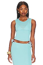 VDM Charlotte Tank in Sky | REVOLVE