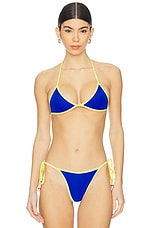 VDM Luci Reversible Bikini Top in Tropicana | REVOLVE