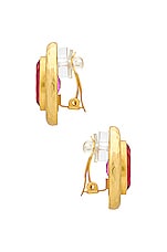 VALERE Paros Earrings in Pink Quartz | REVOLVE