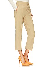 Vince Tapered Stove Pipe Pants in Pecan | REVOLVE