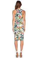WAYF Cutout Bodycon Dress in Tropical Print | REVOLVE