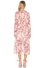 WAYF Peasant Dress in Pink Botanical | REVOLVE