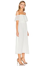 WAYF Off Shoulder Dress in Ivory | REVOLVE