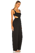 WeWoreWhat Cut Out Overall in Black | REVOLVE
