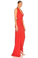 YAURA Amara Dress in Orange | REVOLVE