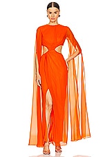 YAURA Reni Dress in Orange | REVOLVE