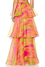 YAURA Faari Skirt in Aquarelle Pink | REVOLVE