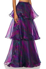 YAURA Faari Skirt in Aquarelle Purple | REVOLVE