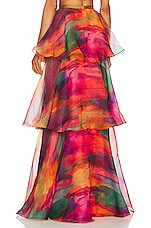 YAURA Faari Maxi Skirt in Aquarelle Print | REVOLVE