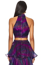 YAURA Faari Crop Top in Aquarelle Purple | REVOLVE