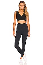 YEAR OF OURS Mami V Bra in Black | REVOLVE